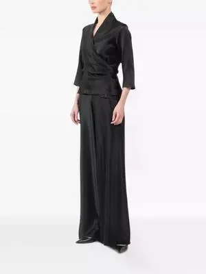 PETER COHEN Wrap Blouse
