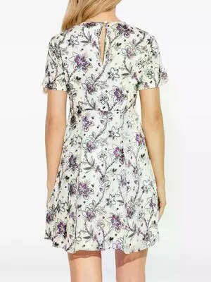 Kate Spade New York Floral Print Short-sleeve Dress