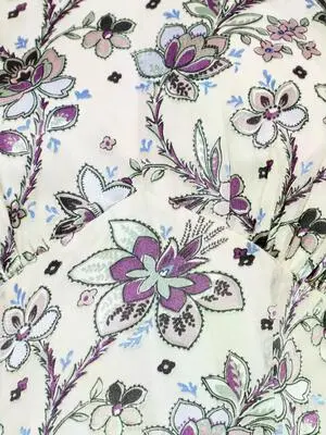 Kate Spade New York Floral Print Short-sleeve Dress
