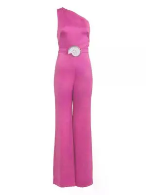 Silvia Tcherassi Monique One-shoulder Jumpsuit - Pink