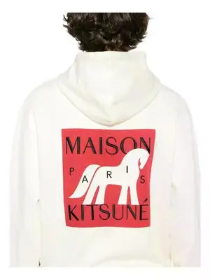 Maison Kitsuné Hooded Pullover Sweatshirt