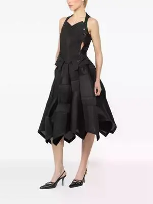 SHIRO SAKAI Panelled Midi Skirt