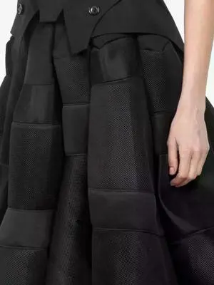 SHIRO SAKAI Panelled Midi Skirt