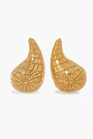 Oscar De La Renta Earrings - Gold