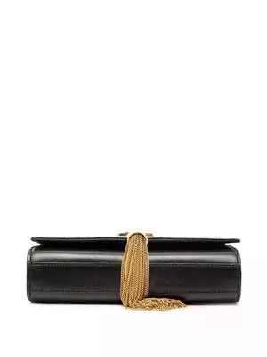 Saint Laurent Monogram Kate Tassel Crossbody Bag - Black