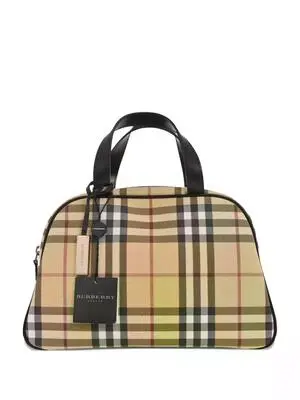 Burberry Check-pattern Handbag