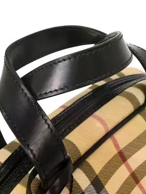 Burberry Check-pattern Handbag