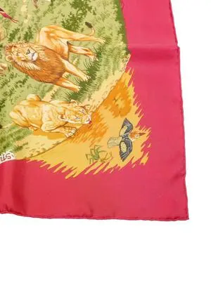 Hermès 2000s Printed Scarf