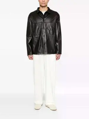 Emporio Armani Buttoned Flap-pocket Overshirt