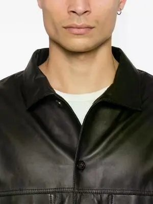 Emporio Armani Buttoned Flap-pocket Overshirt