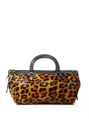 Prada Leopard-print Tote Bag