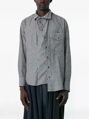 VIVIENNE WESTWOOD Asymmetric Shirt - Neutrals