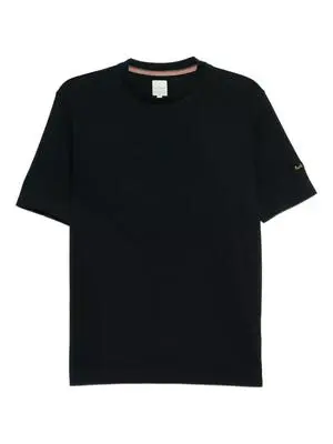 Paul Smith Integrated-rib T-shirt - Blue
