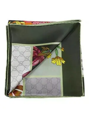 Gucci Floral-print Scarf