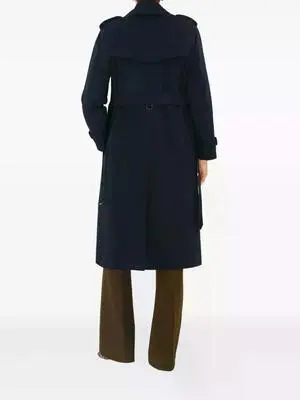 Burberry Waterloo Heritage Trench Coat - Blue