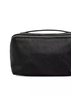 COCCINELLE Grained Leather Zip Pouch