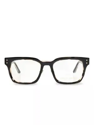 LEISURE SOCIETY Merano Tortoise Geometric Eyeglasses - Black