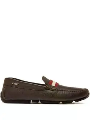 Bally Striped Loafers