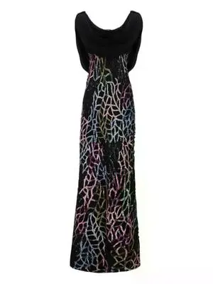 GEMY MAALOUF Sequin-embellished Dress
