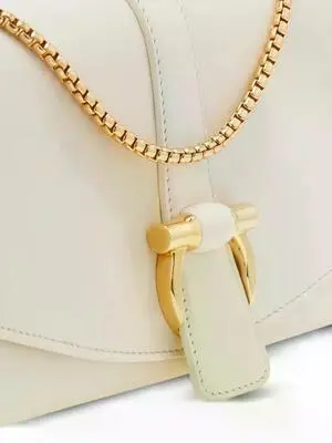 FERRAGAMO Gancini-detail Crossbody Bag - Neutrals