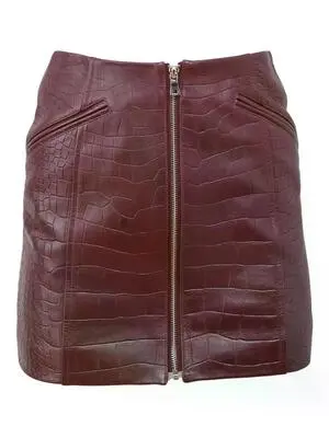Fleur Du Mal Zip Up Skirts