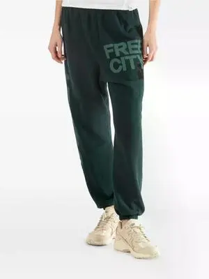 FREECITY Logo-print Track Pants