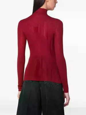 6397 Turtleneck Sweater - Red