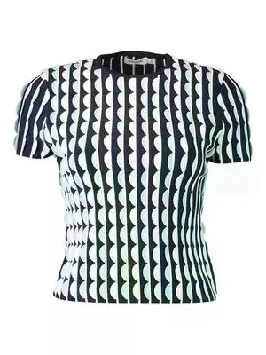 Simkhai Kendra Patterned T-shirt