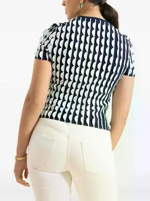 Simkhai Kendra Patterned T-shirt