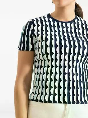 Simkhai Kendra Patterned T-shirt