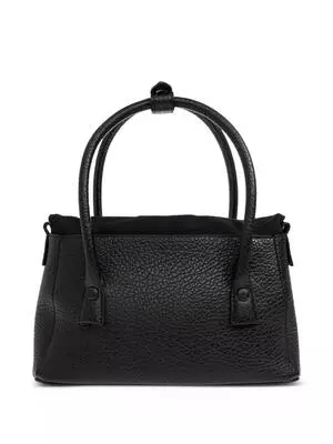 MAISON MARGIELA Leather Tote Bag - Black