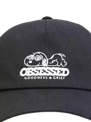 Iceberg Embroidered Baseball Cap - Black