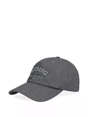 Iceberg Embroidered Baseball Cap - Grey
