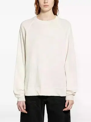JAMES PERSE Relaxed Fit Terry Sweatshirt - Neutrals