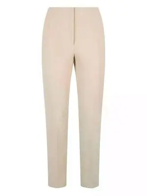 Peserico High-waisted Slim Fit Trousers - Neutrals