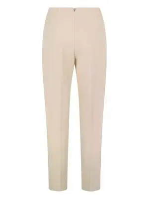 Peserico High-waisted Slim Fit Trousers - Neutrals