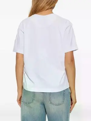 Alexander McQueen Lace Skull T-shirt - White
