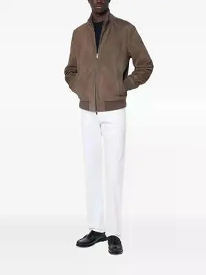 SALVATORE SANTORO Zip-up Bomber Jacket