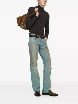 Acne Studios Panelled Distressed Jeans
