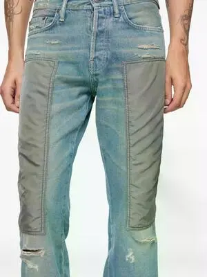 Acne Studios Panelled Distressed Jeans