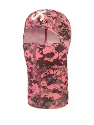 Supreme Camo-print Balaclava - Pink