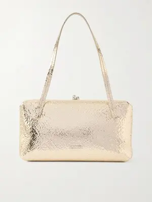 Jil Sander Silver Tone Shoulder Bags