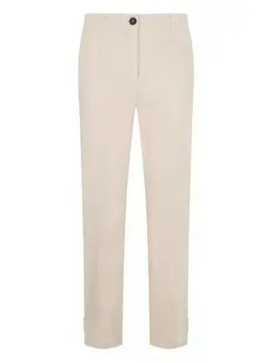 Peserico Buttoned Straight Trousers