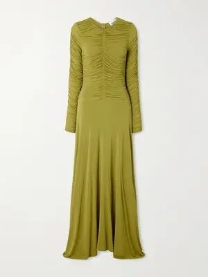 Tove Eira Gathered Jersey Gown