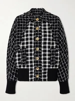 Balmain Checked Jackets For Women