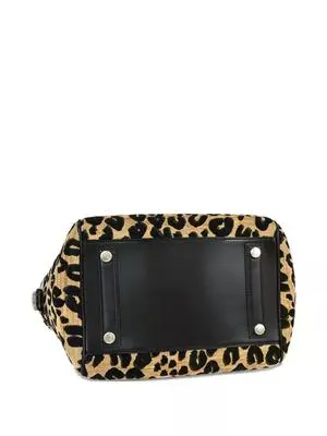 LOUIS VUITTON 2012 Leopard Print Tote Bag