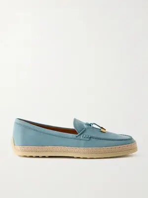 Tod's Raffia Flats For Women