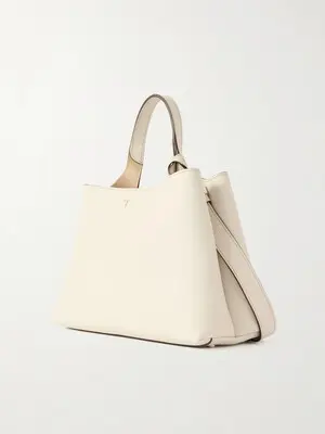 TOD'S Small Textured-leather Tote