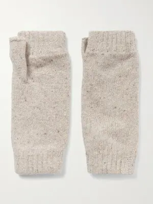 Johnstons Of Elgin Cashmere Wrist Warmers - Neutrals