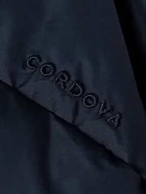 Cordova Cortina Cropped Quilted Down Ski Jacket - Blue